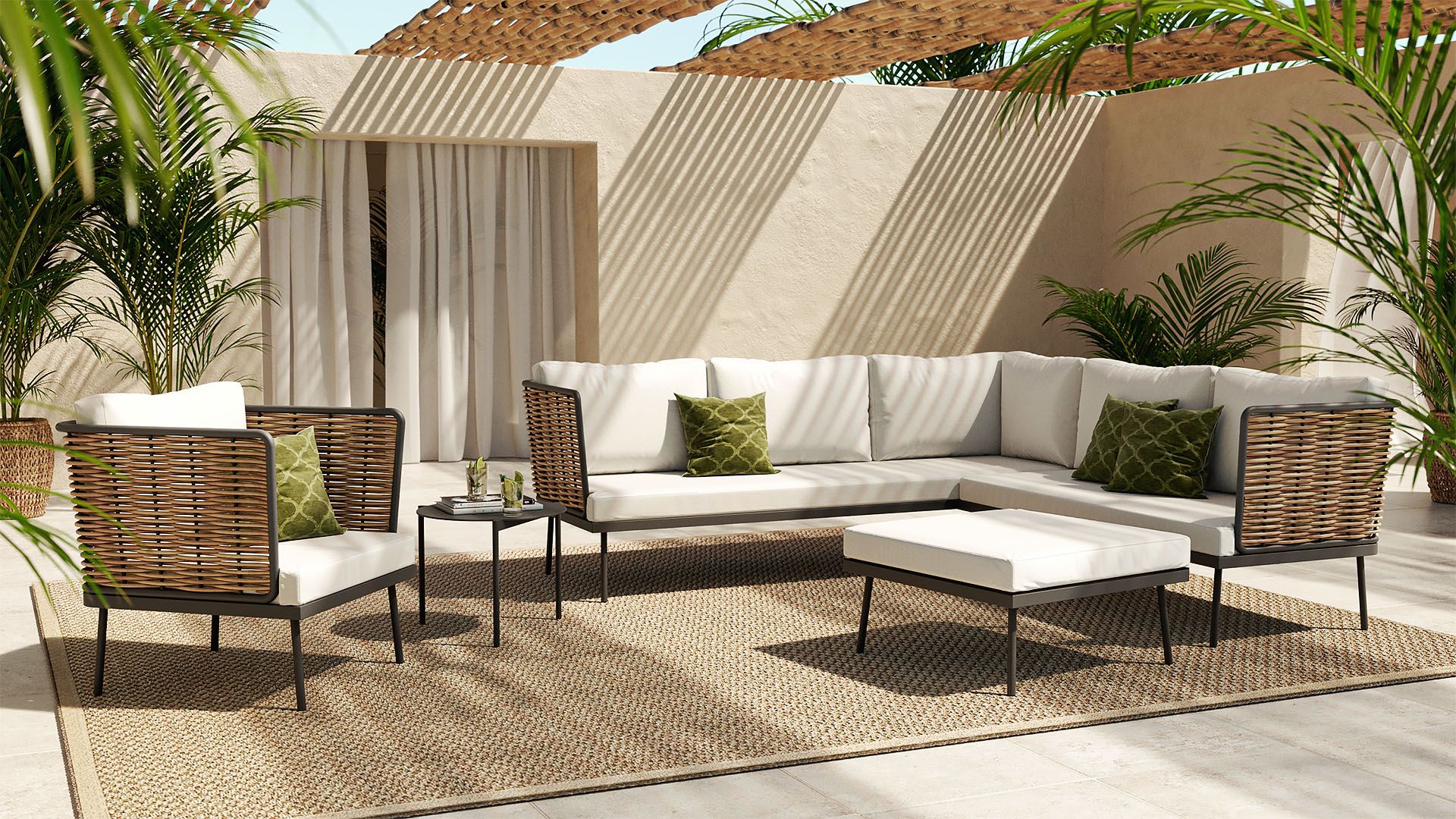Outdoor Lounge Set Sunset | artelia.at